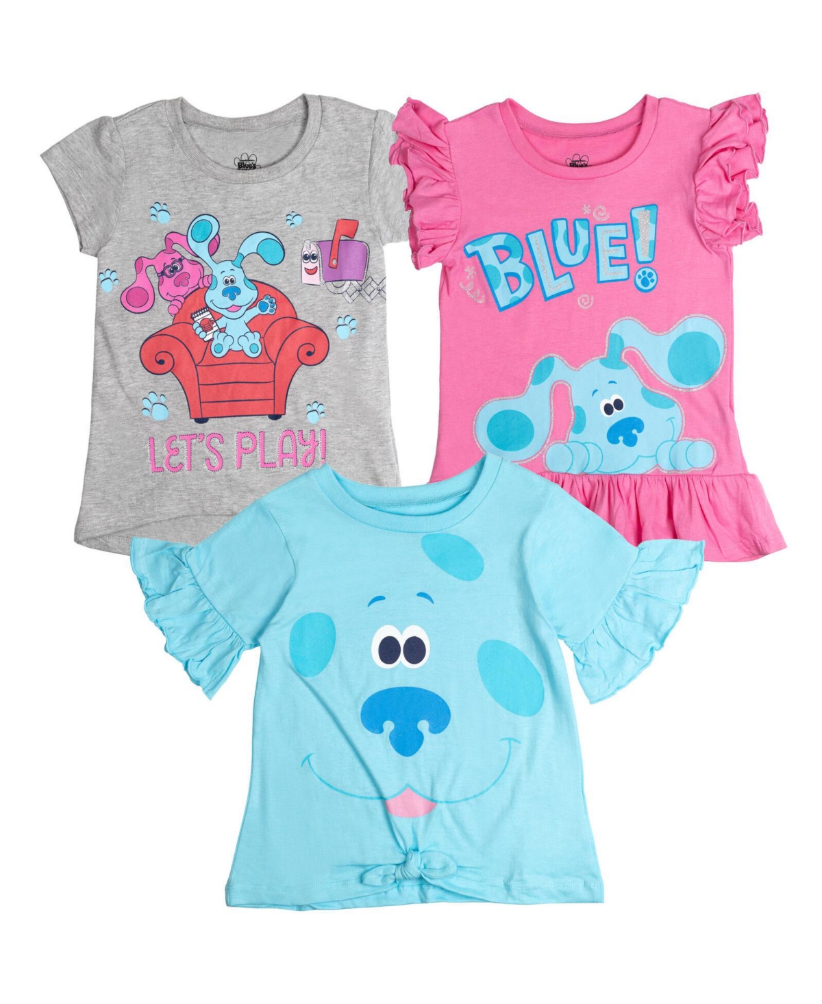 Click here for Blues Clues Toddler Girls You! 3 Pack Peplum T-Shi... prices