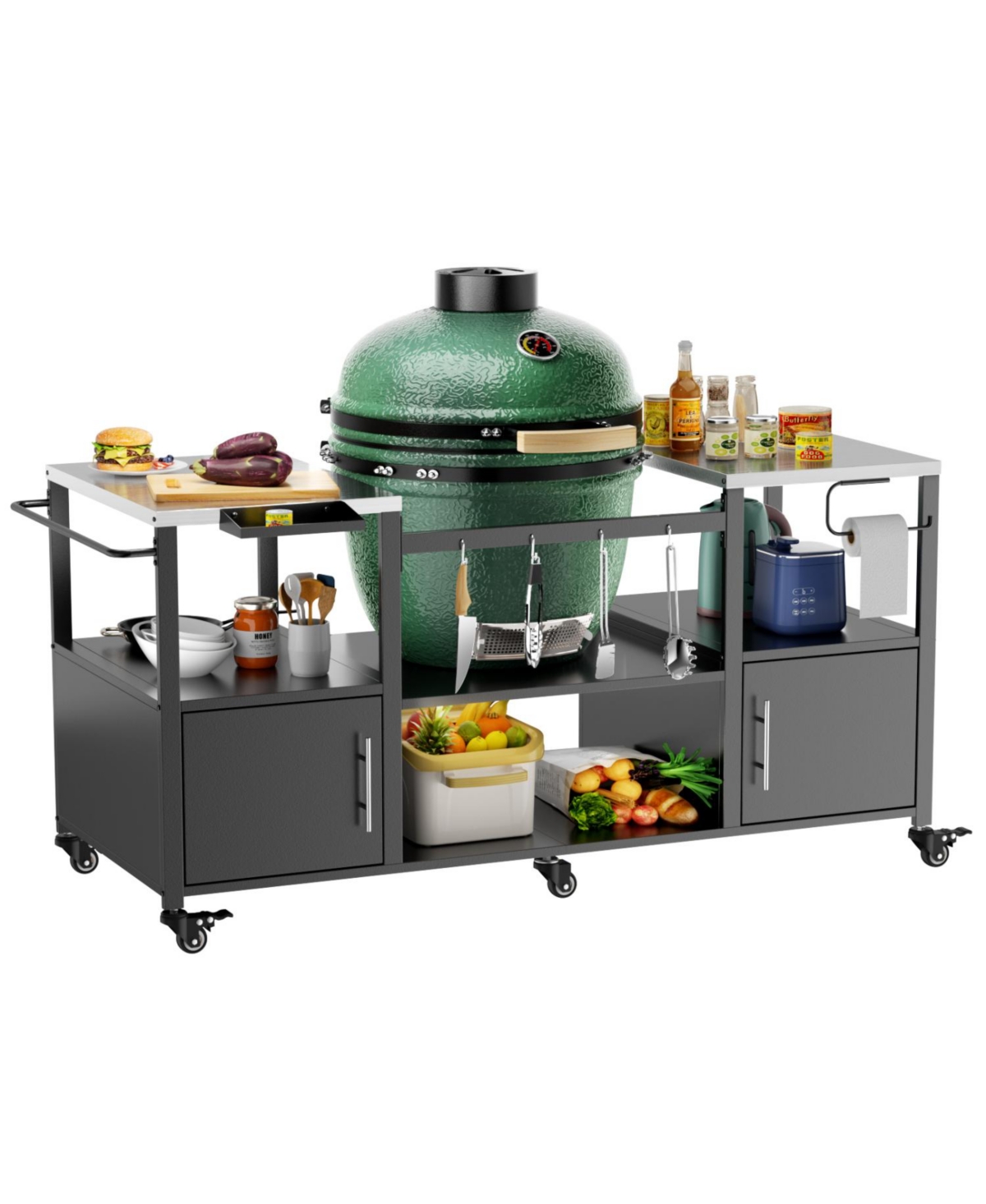 Click here for Streamdale Furniture Grill Table for Big Green Egg... prices