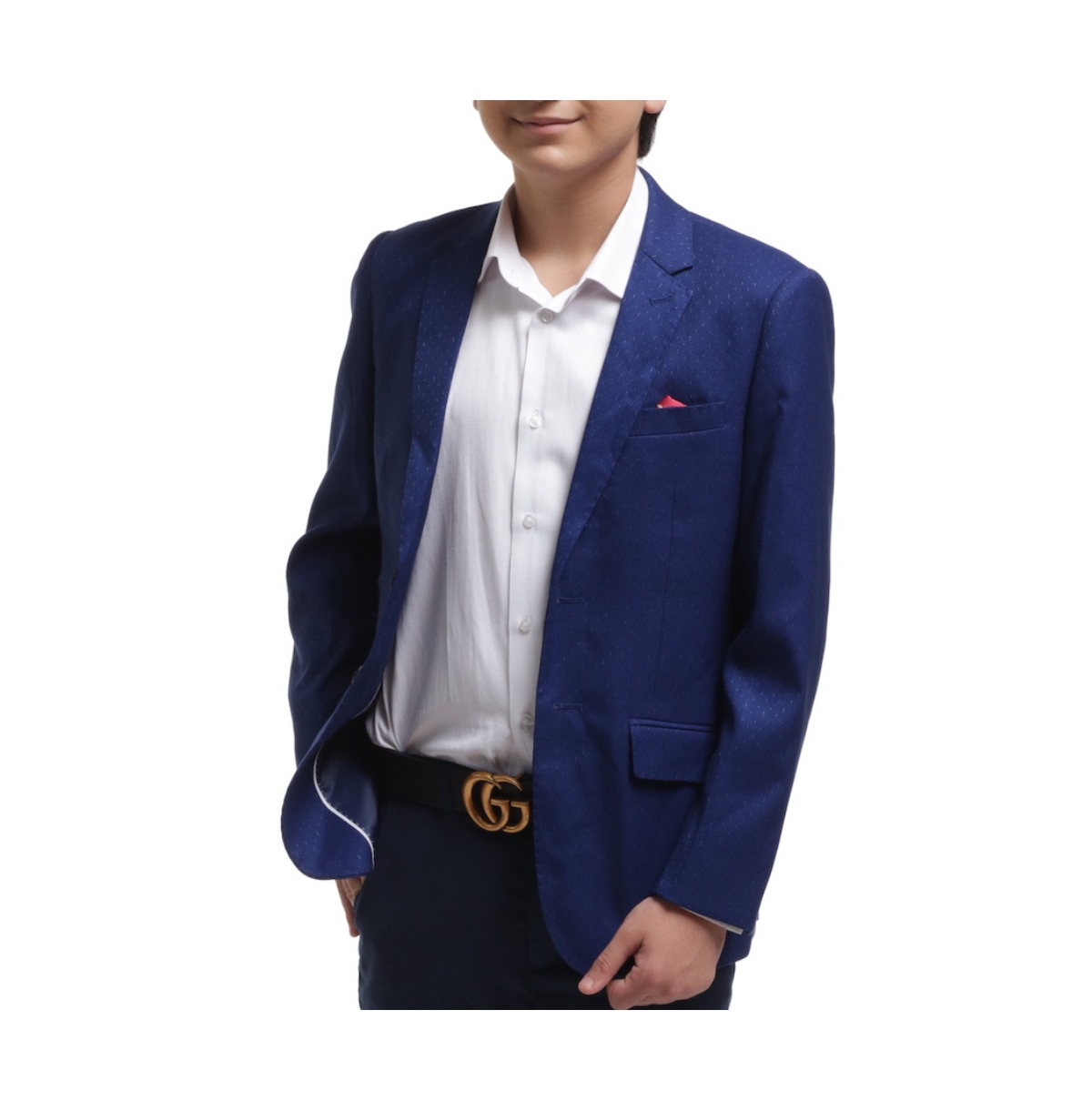 Click here for Elie Balleh Toddler Blue Slim Fit Digital Rain Jac... prices