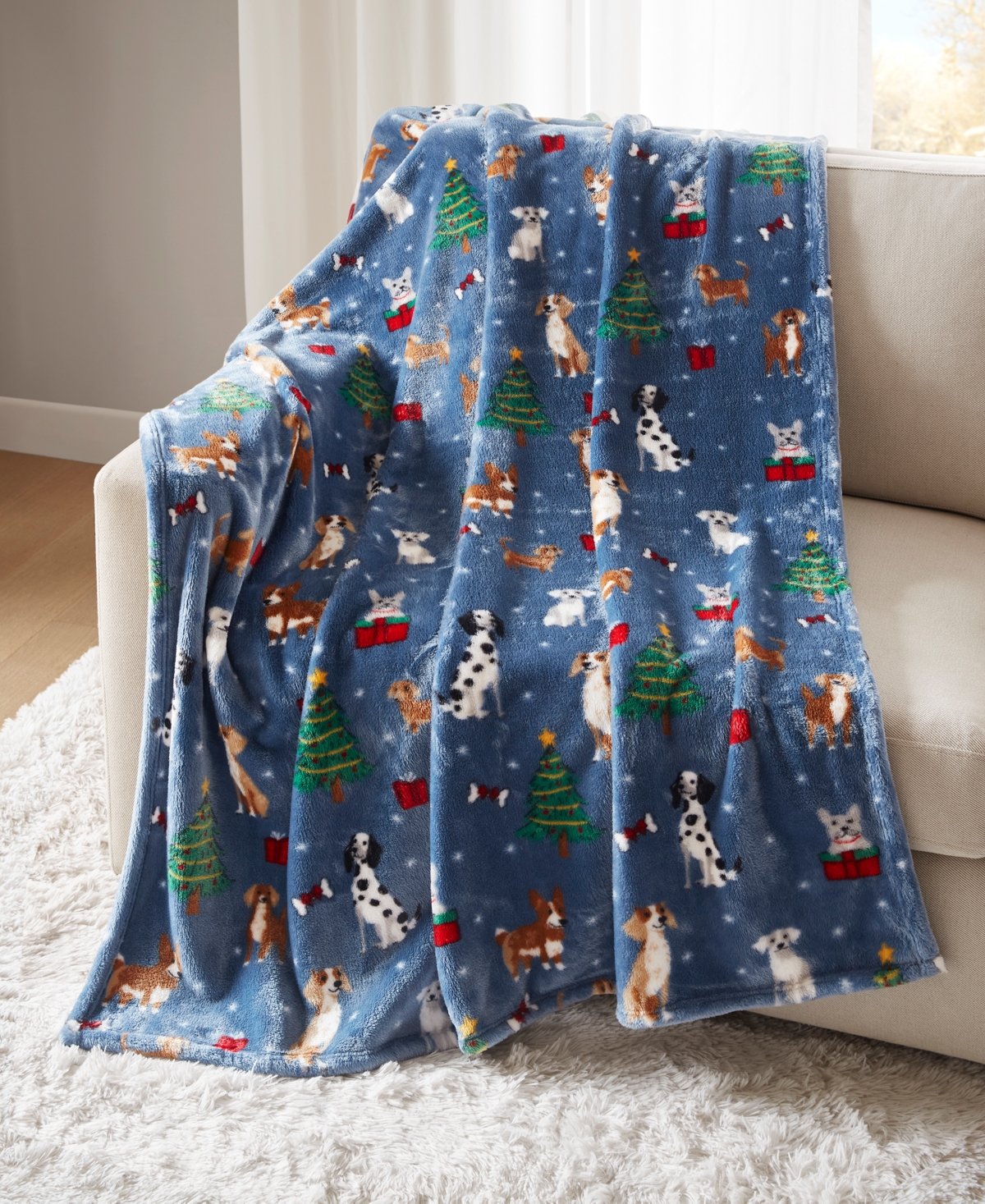 Click here for Premier Comfort Cozy Plush Printed Throw  50 x 70... prices