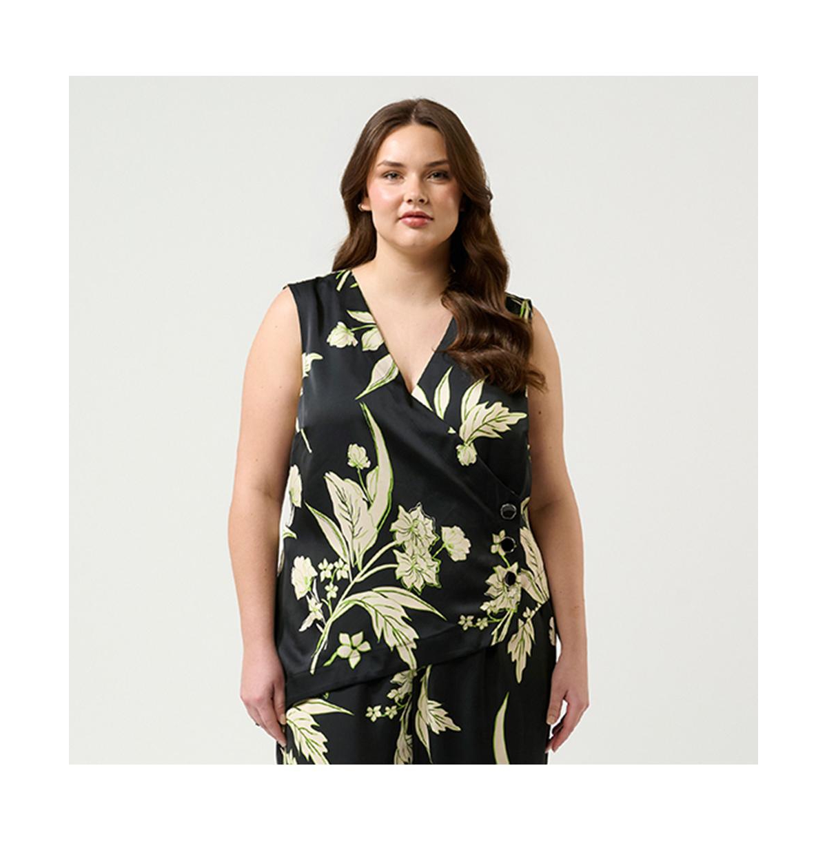Click here for Estelle Baia Asymm Vest Top - Print prices