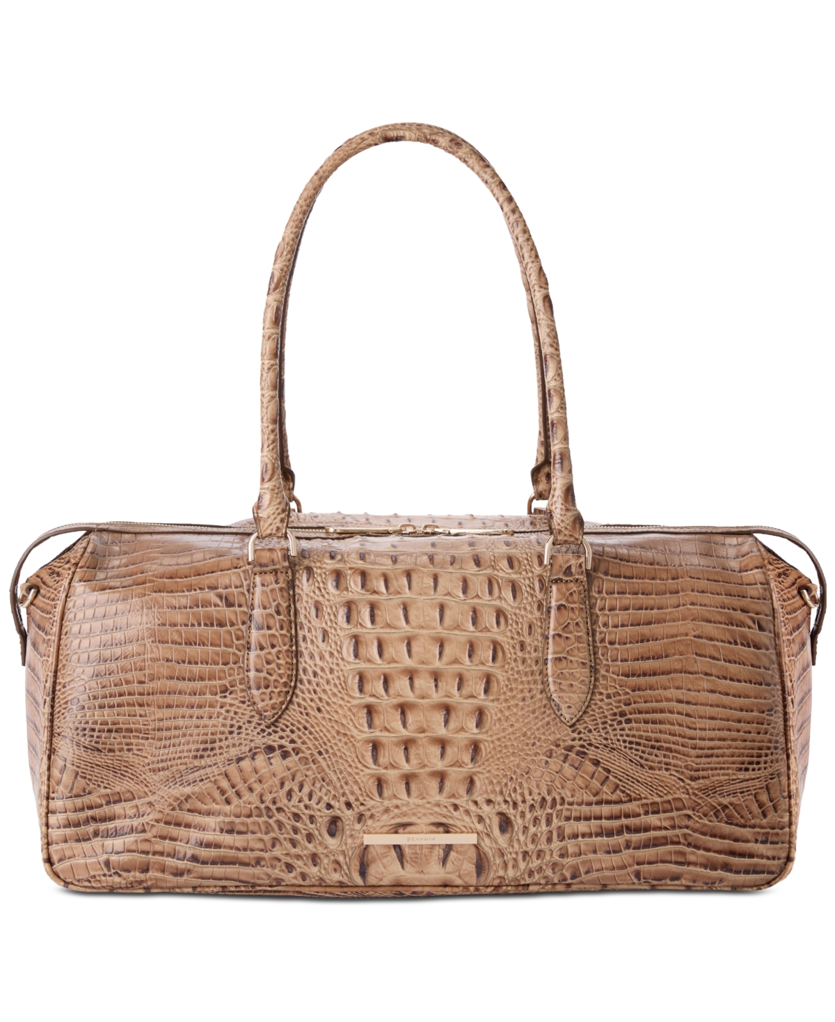 Click here for Brahmin Myla Extra Large Leather Travel Bag - Toff... prices