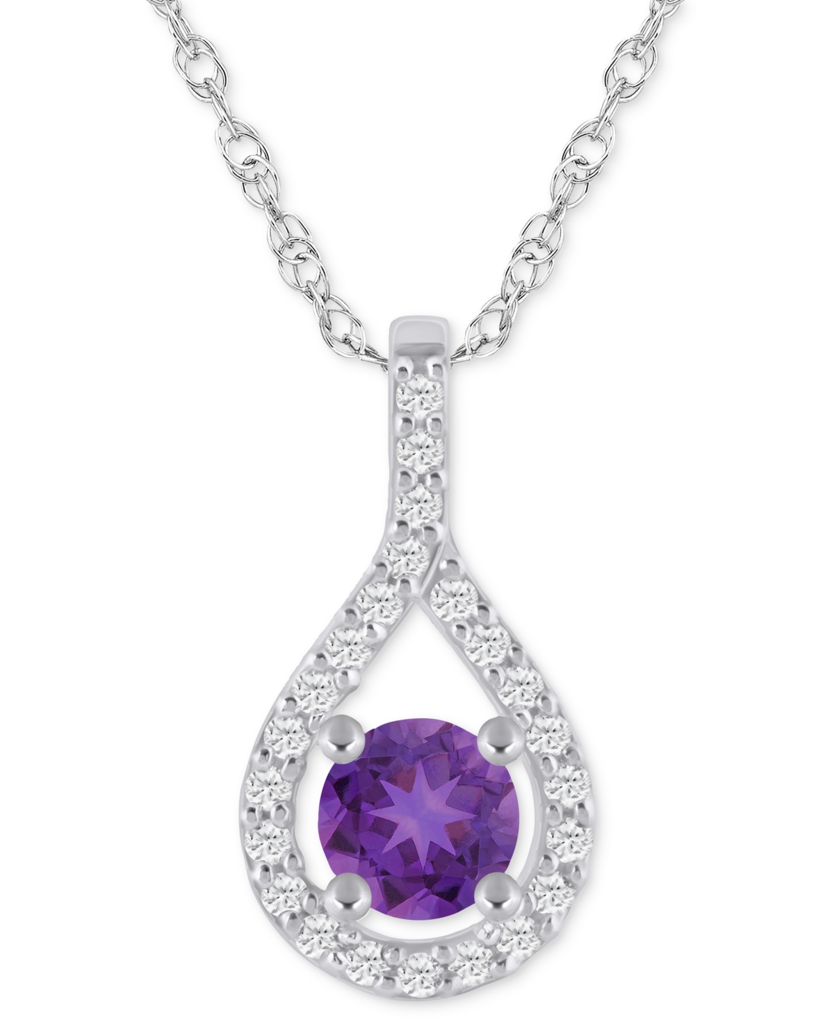 Click here for Macys Amethyst (1/2 ct. t.w.) and Diamond (1/6 ct.... prices