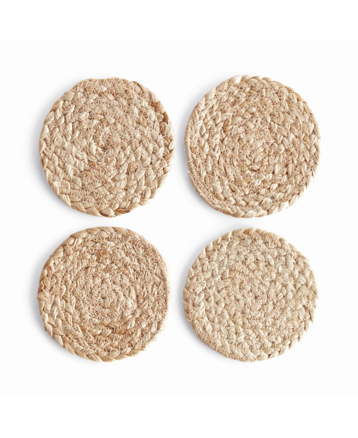 Click here for Napa Home & Garden Jute Coasters  Set of 4 - Natur... prices