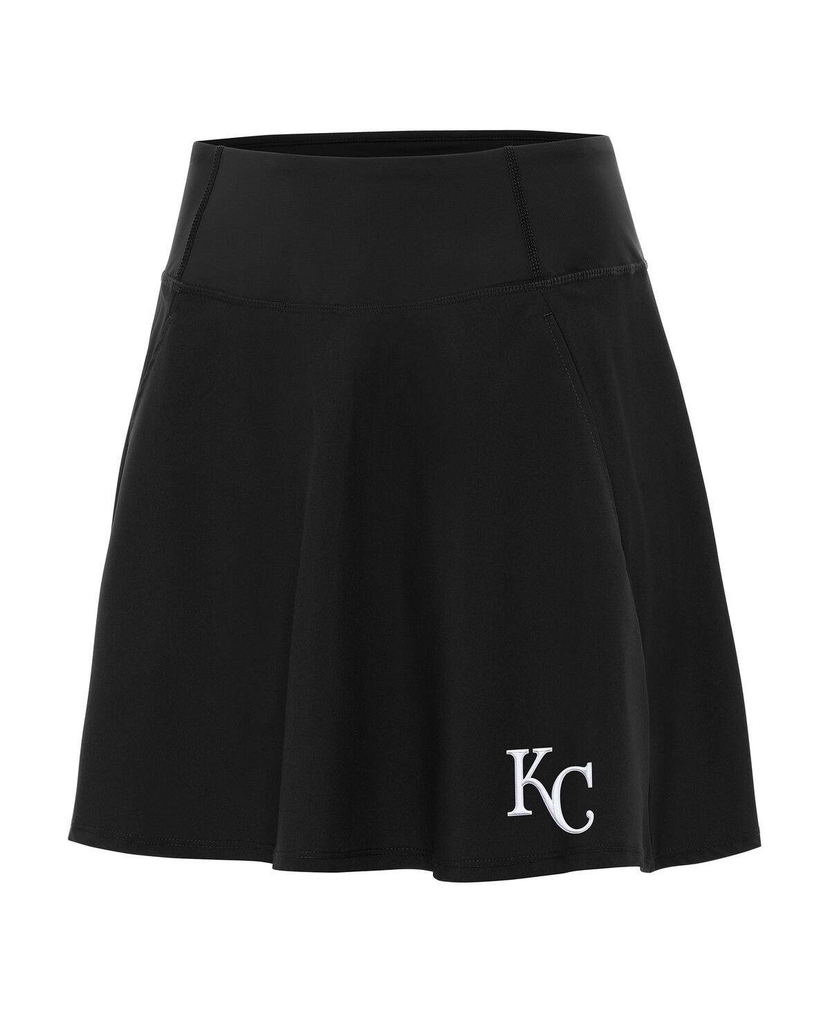 Click here for Antigua Womens Black Kansas City Royals Chip Skort... prices