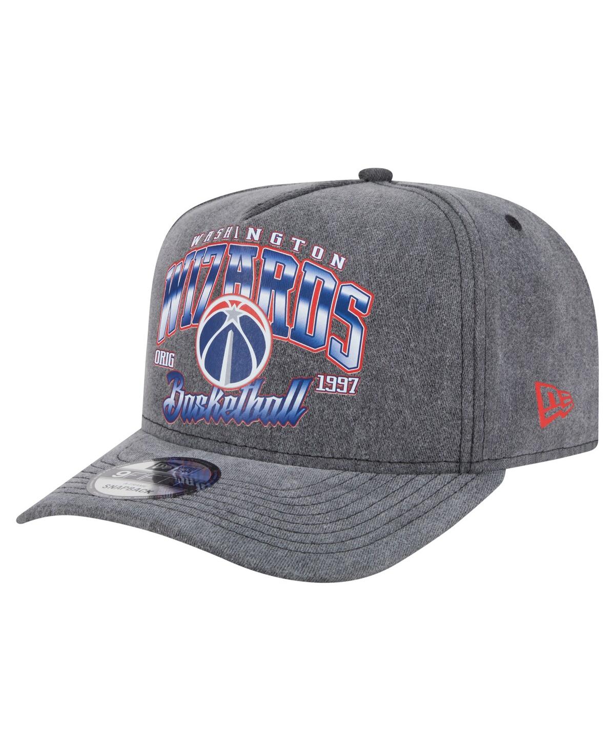 Click here for New Era Mens Charcoal Washington Wizards Throwback... prices