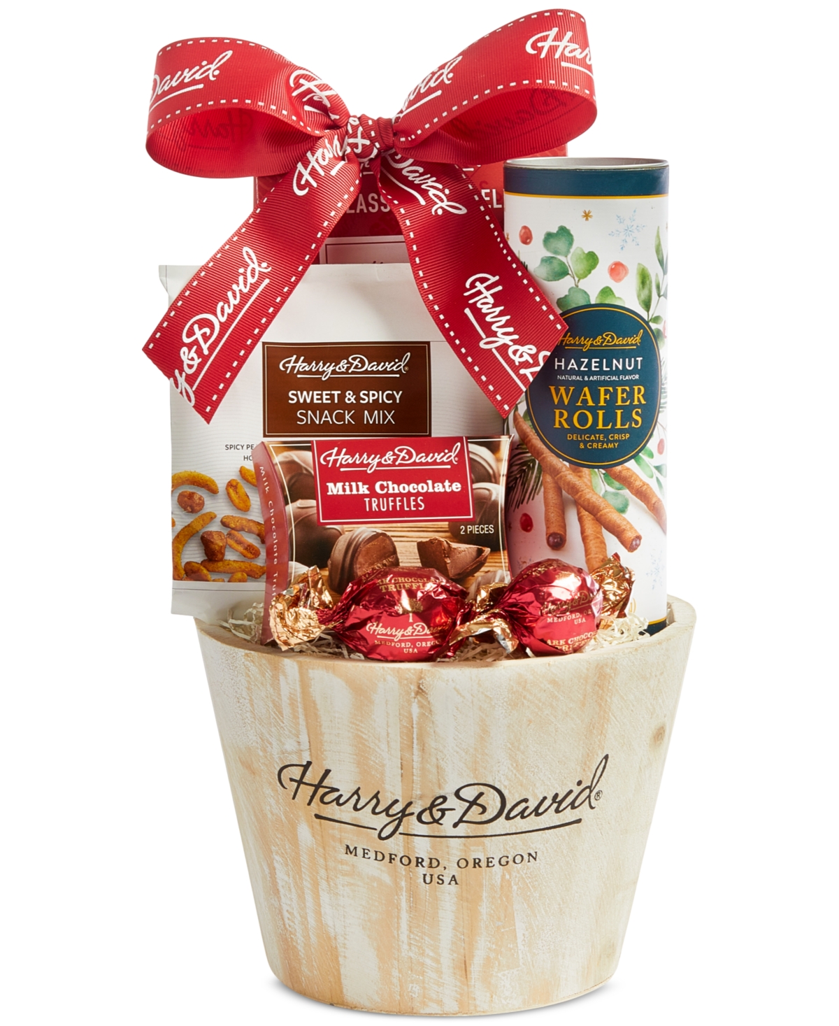 Click here for Harry & David Holiday Flavors Gift Basket  6 Piece prices