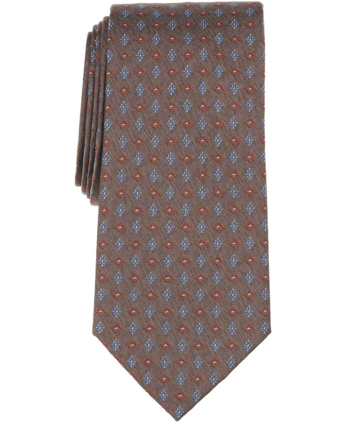 Click here for Michael Kors Mens Pindot Neat Pattern Tie - Brown prices