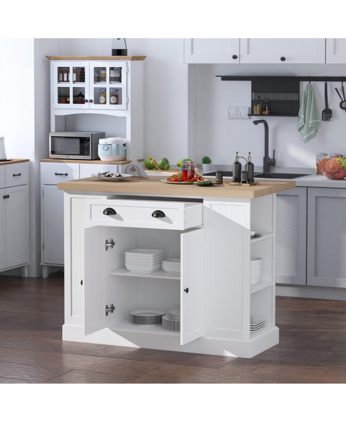Click here for Halifax North America White Kitchen Helper: Freest... prices