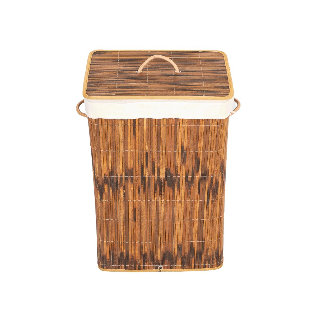 Click here for Wickerwise Square Bamboo Collapsible Waterproof La... prices