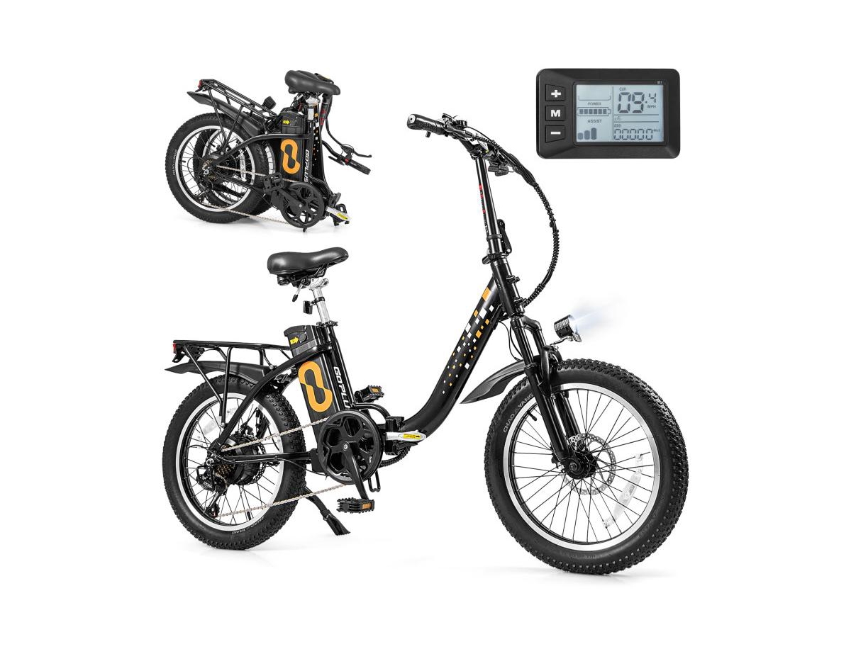 Click here for Hitway Folding Electric Bicycle for Adults with 20... prices