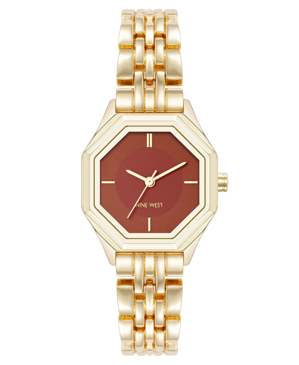 Click here for Anne Klein Womens Quartz Exquisite Burgundy and Go... prices
