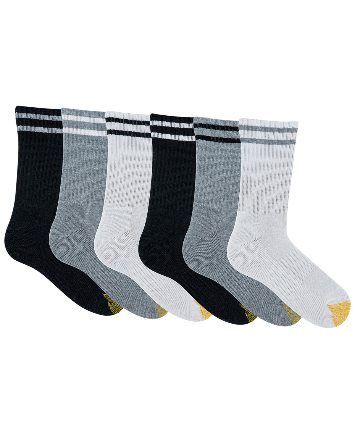 Click here for Gold Toe Mens 6-Pack Kensington Reinforced Toe Sho... prices