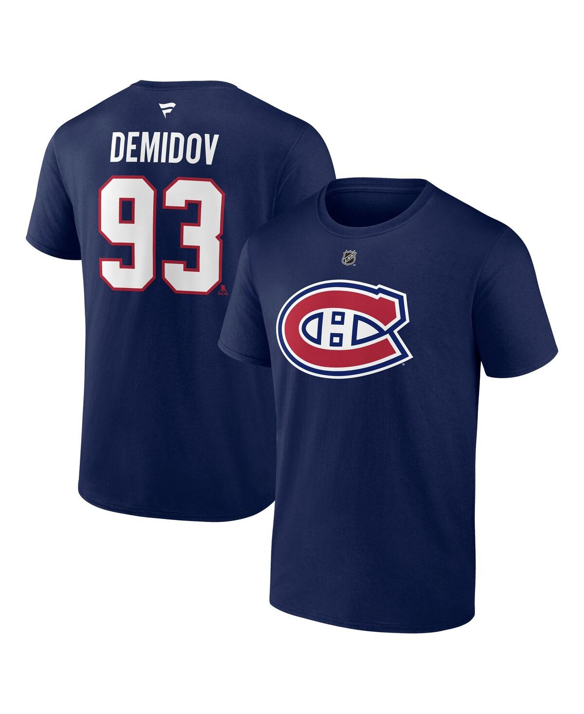 Click here for Fanatics Mens Ivan Demidov Navy Montreal Canadiens... prices