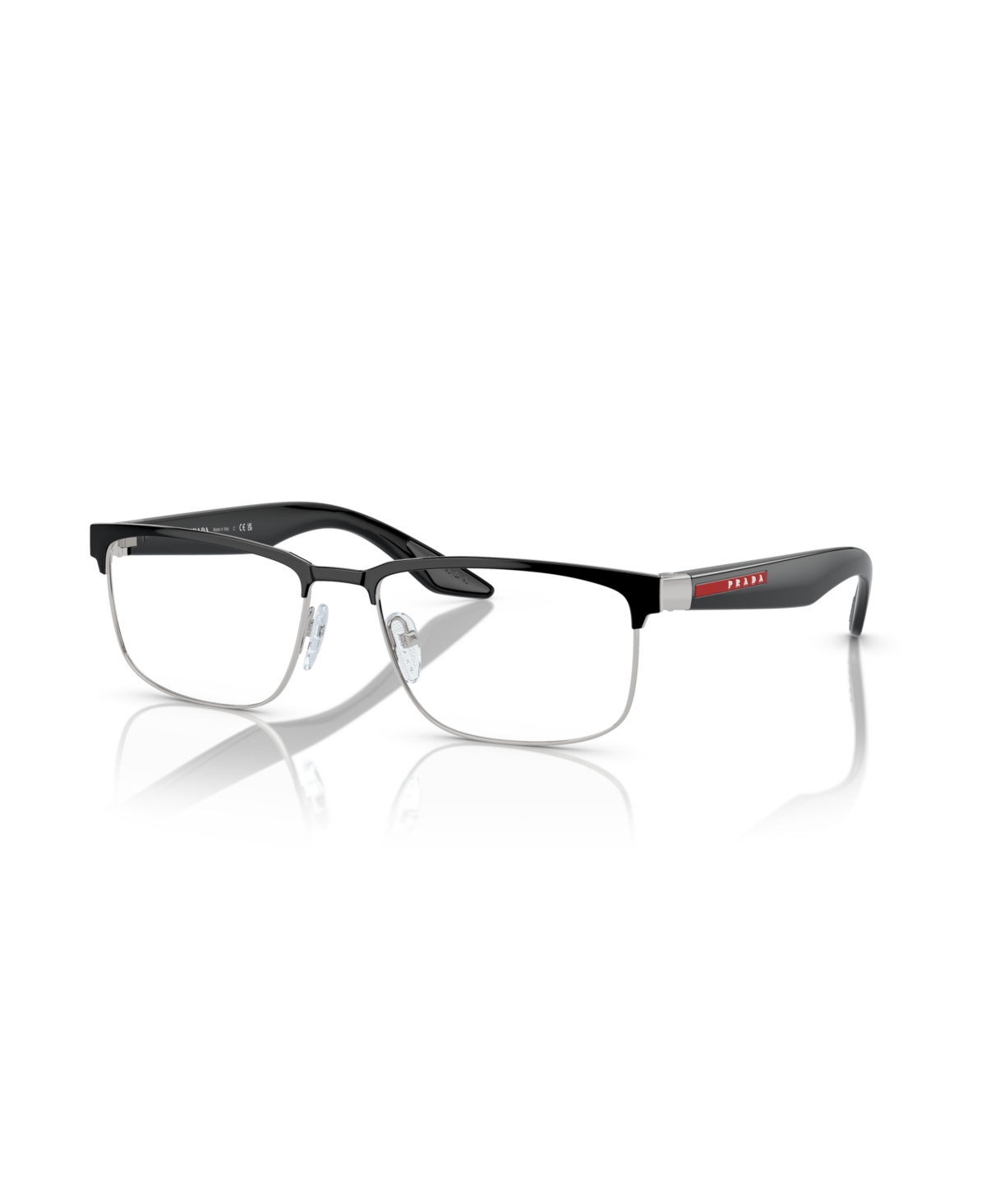 Click here for Prada Linea Rossa Mens Rectangle Eyeglasses  Ps 51... prices