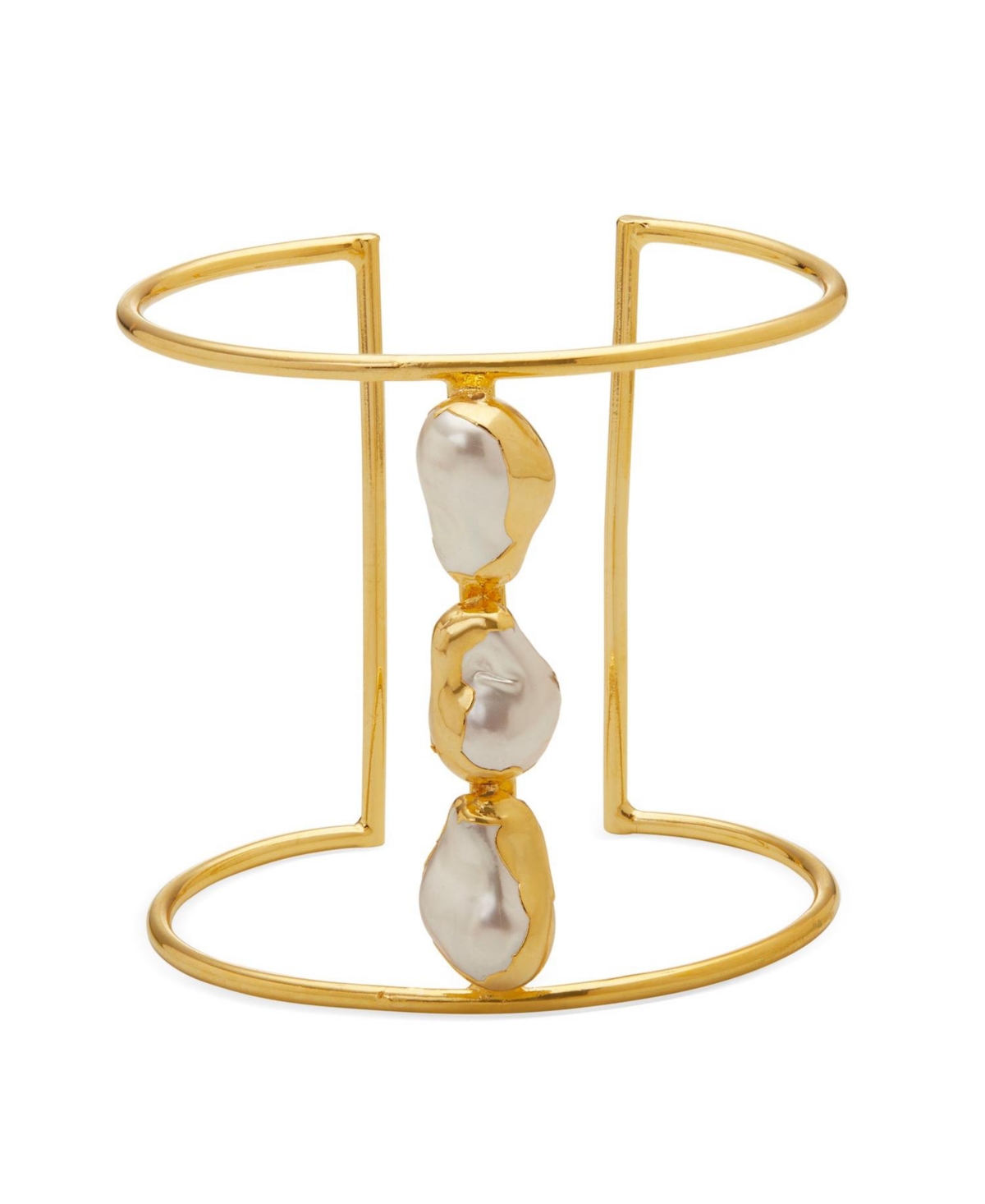 Click here for Dhwani Bansal Kora Bracelet - 22k gold plated prices