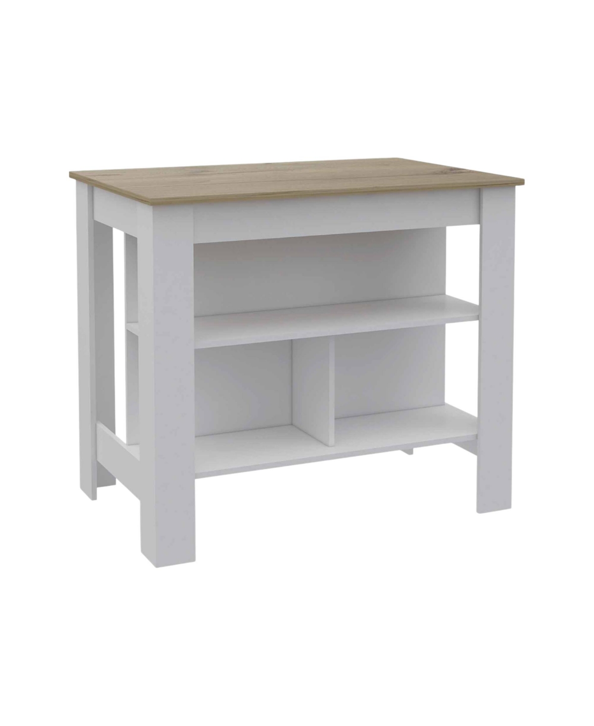 Click here for Slickblue Modern Kitchen Island with Storage Shelv... prices