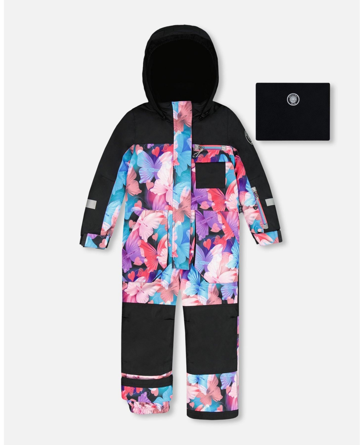 Click here for Deux par Deux Girl One-Piece Play Snowsuit Black B... prices