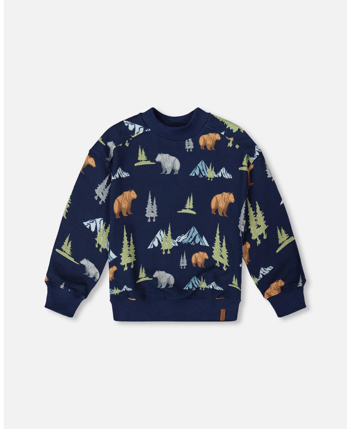 Deux par Deux Boys Pullover Fleece Sweatshirt - Little Kid  Big Kid