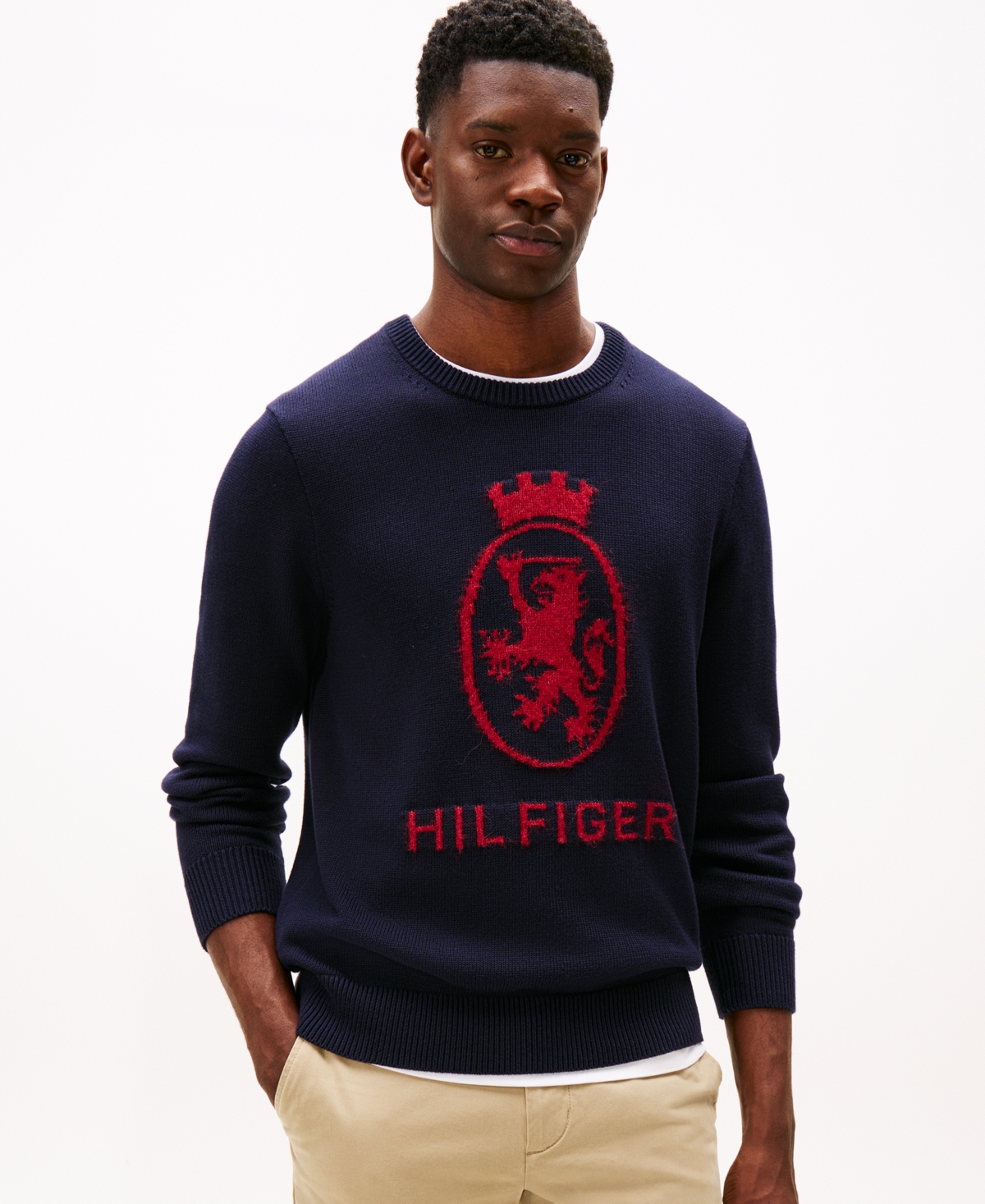 Click here for Tommy Hilfiger Mens Gifting Crest Crewneck Sweater... prices
