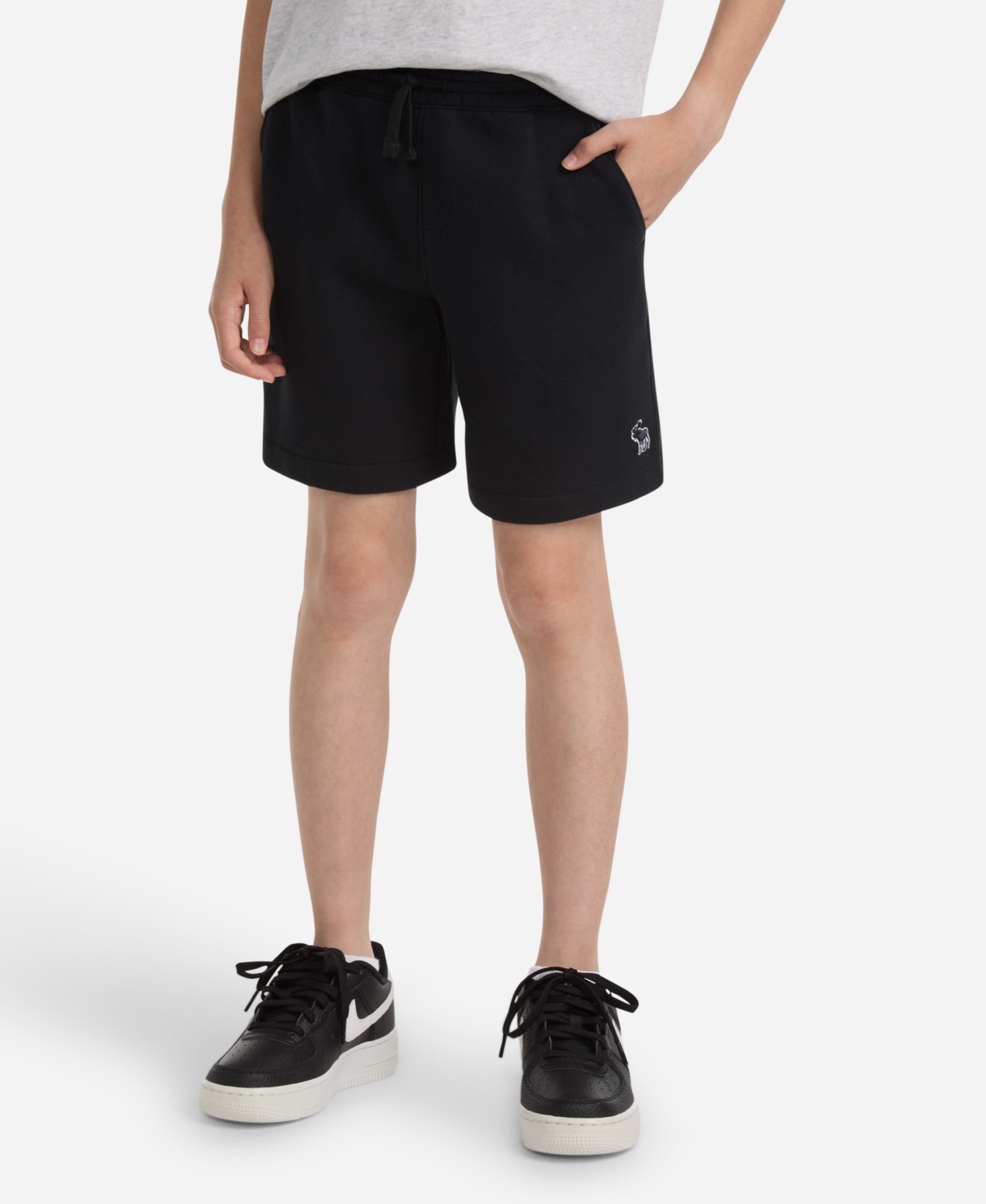 Click here for abercrombie kids Boys Essential Fleece Shorts - An... prices