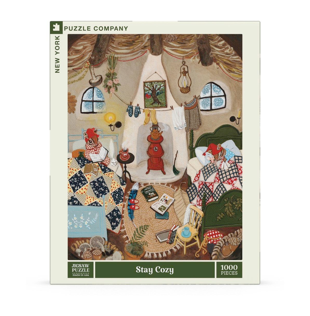Click here for New York Puzzle Company Stay Cozy 1000 Piece Puzzl... prices