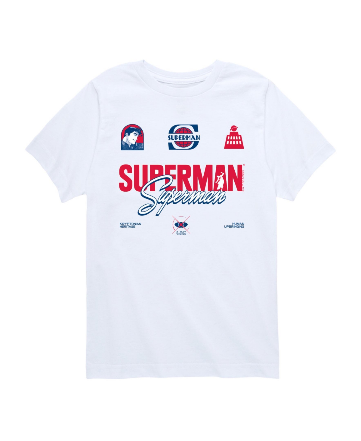 Click here for Superman Big Boys Signature Series T-Shirt - White prices
