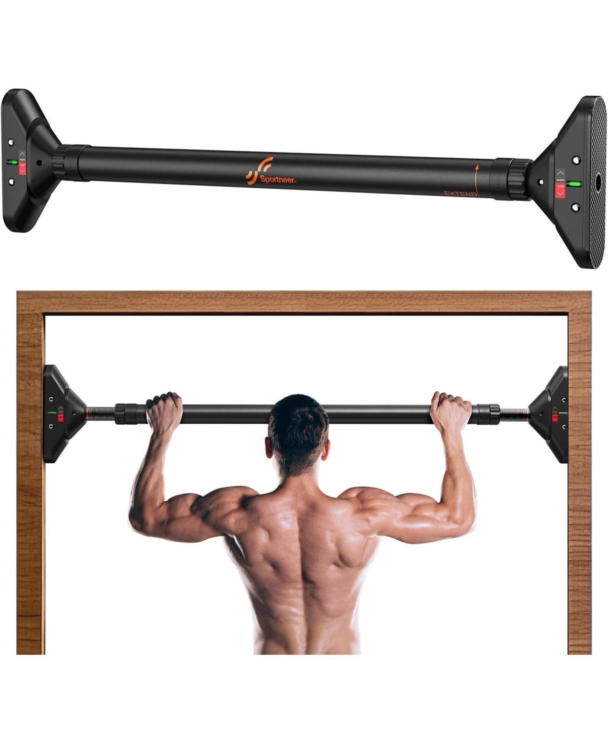 Click here for Pull Up Bar: Strength Training Chin up Bar without... prices