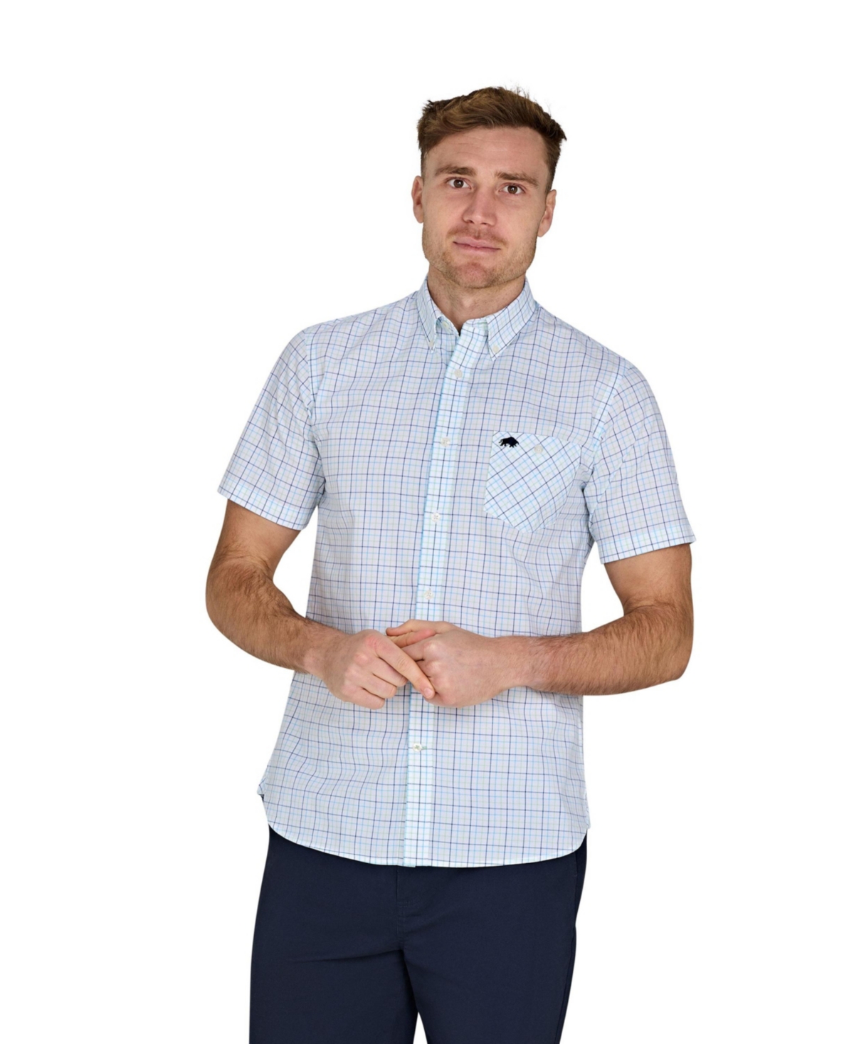 Click here for Raging Bull Big & Tall Short Sleeve Cotton Poplin... prices