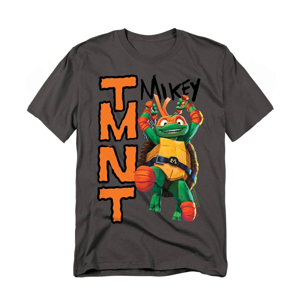 Click here for Logovision Mens Tmnt Mutant Mayhem Mikey T-Shirt -... prices