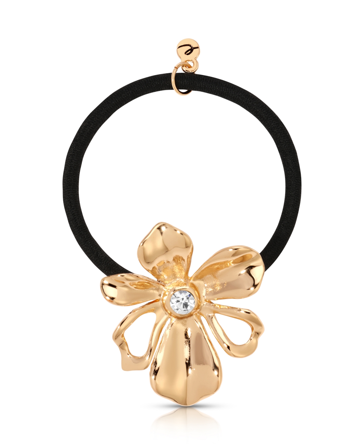 Click here for Ettika Gold Tone Petals Hair Tie - Gold prices