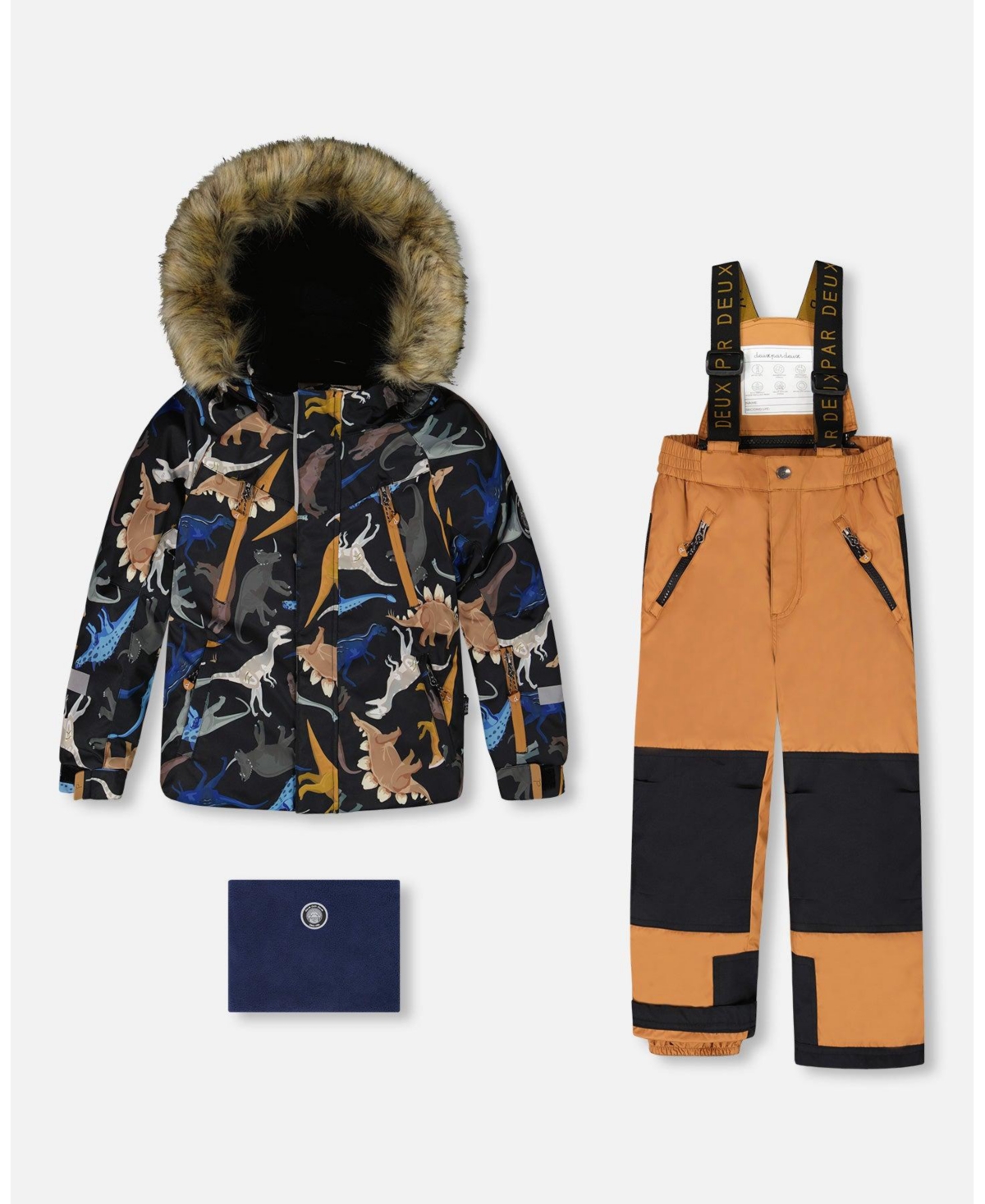 Click here for Deux par Deux Boy Two-Piece Play Snowsuit with Pri... prices