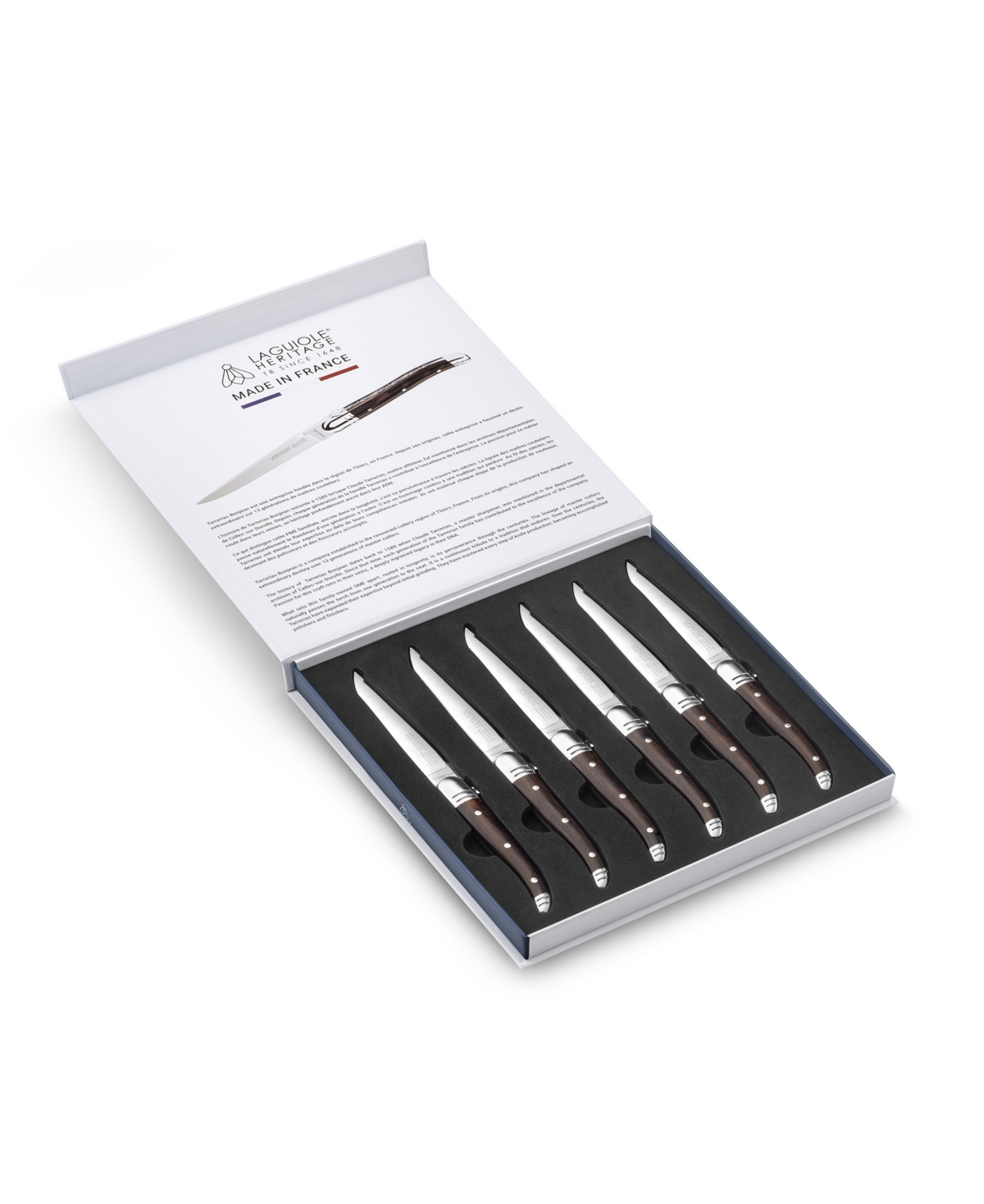 Click here for Laguiole Heritage Stainless Steel 6-Pc. Premium St... prices