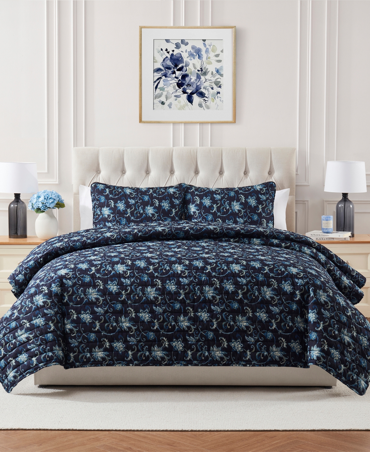 Click here for Seventh Studio Vancie Floral Pinsonic Microfiber 2... prices