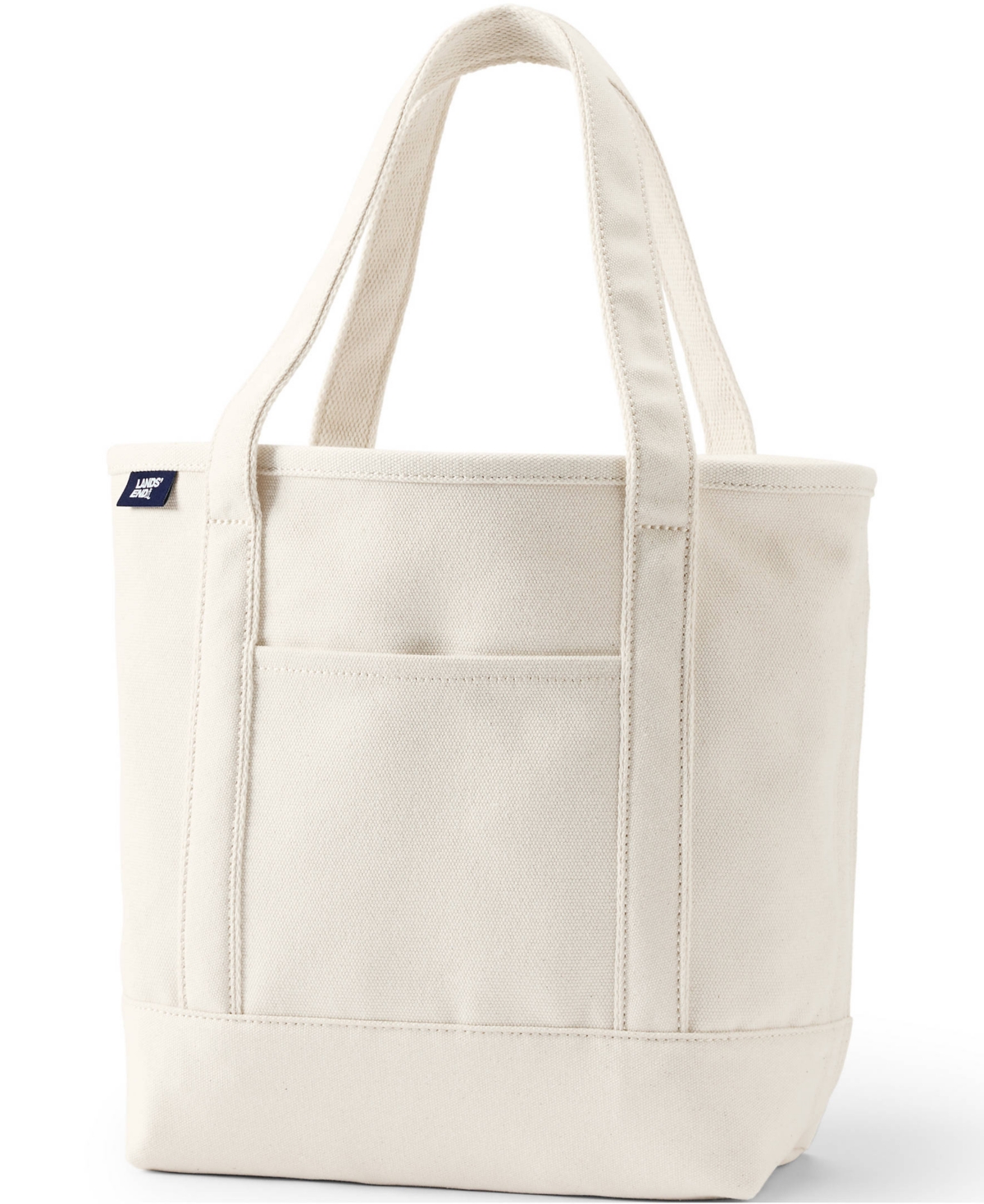 Click here for Lands End Medium 5 Pocket Open Top Canvas Tote Bag... prices