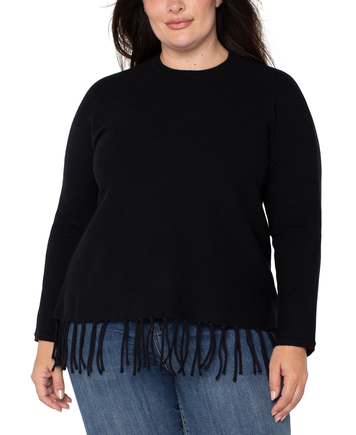 Click here for Liverpool Los Angeles Plus Size Fringe Dolman Long... prices