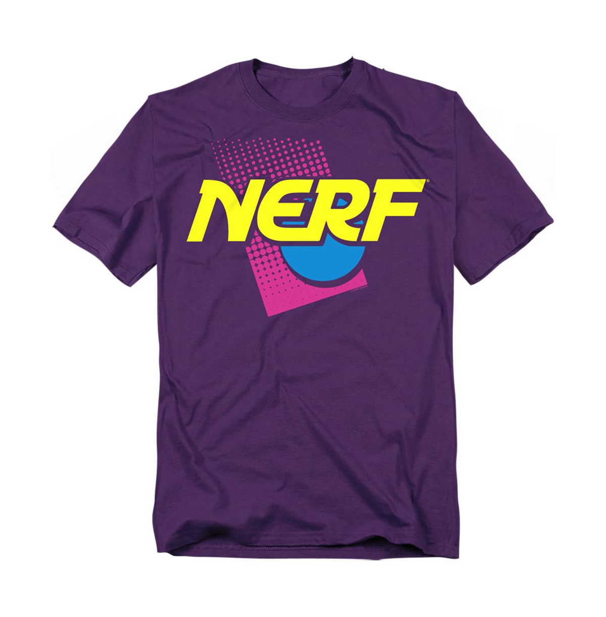Click here for Logovision Mens Nerf 90s Logo T-Shirt - Purple prices