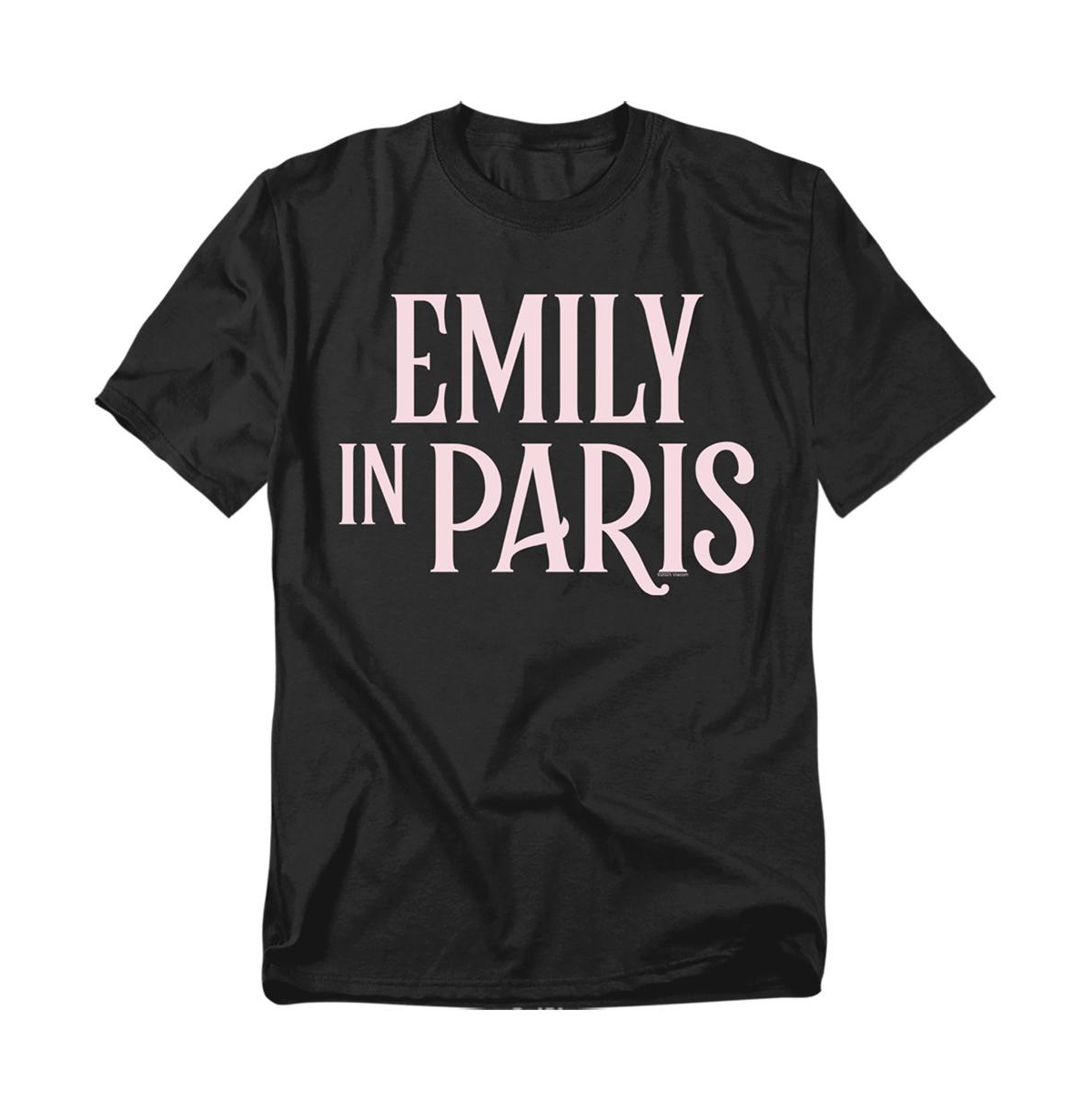Click here for Logovision Mens Emily In Paris Pink Logo T-Shirt -... prices