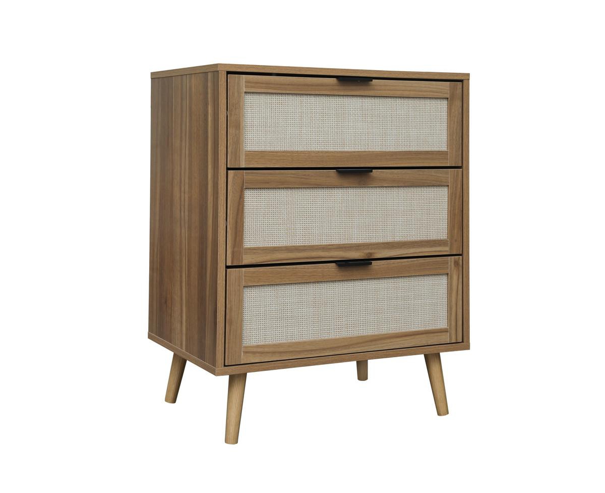 Click here for Casainc Rattan Storage Cabinet with 3 drawer - Wal... prices