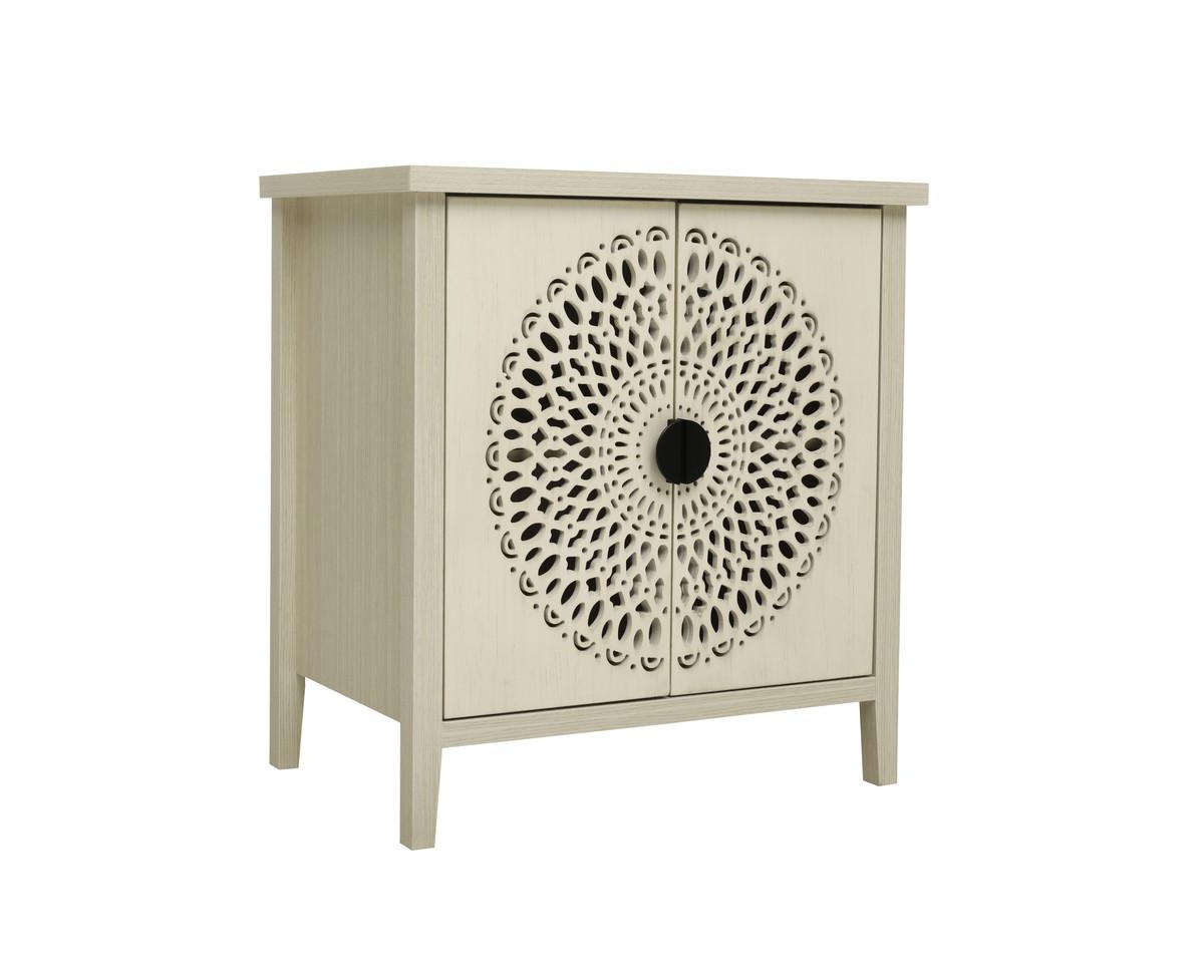 Click here for Casainc Hollow-Carved 2 Door Accent Cabinet Sidebo... prices