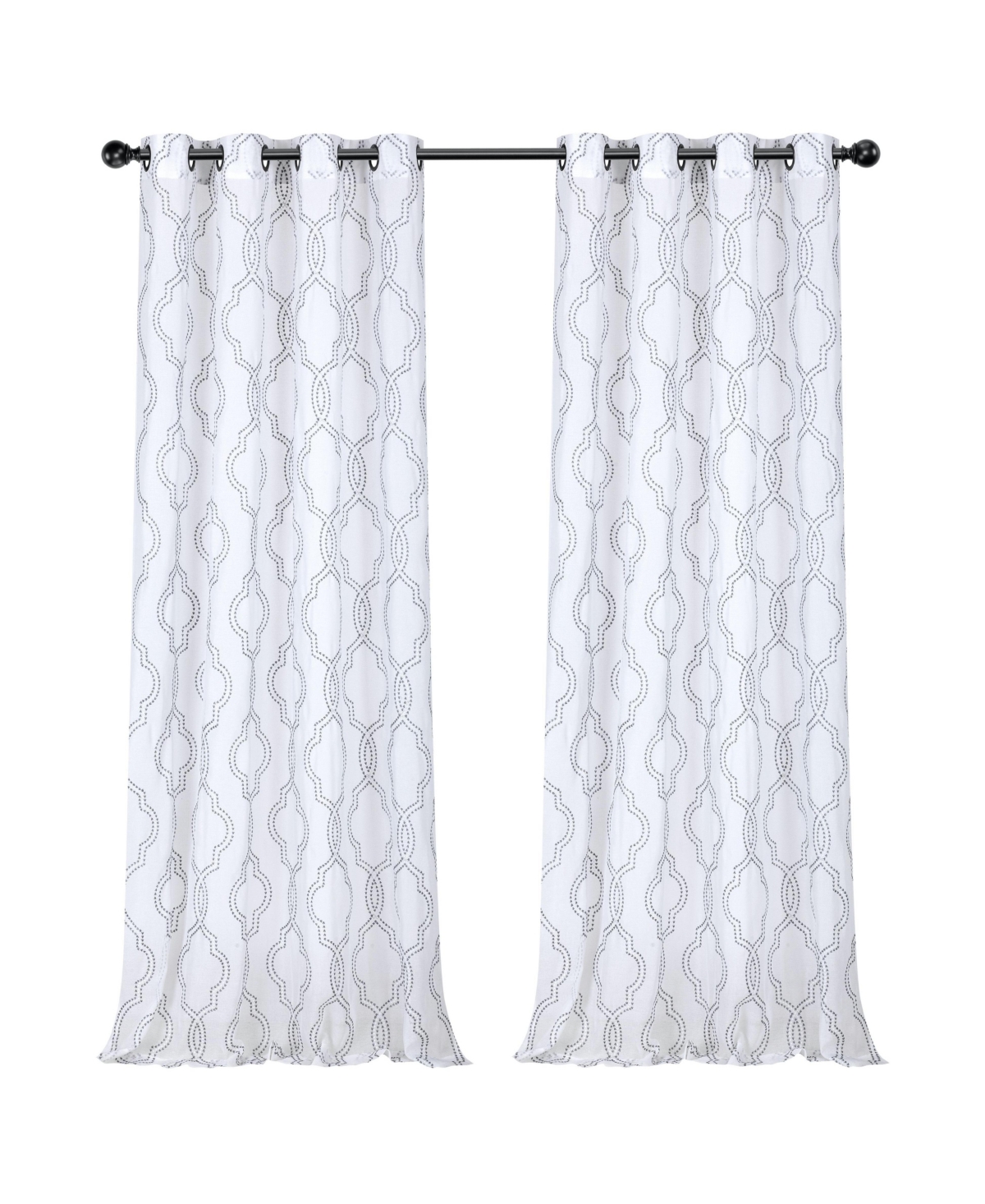 Click here for Kate Aurora Montauk Accents 2 Piece Gray & White L... prices