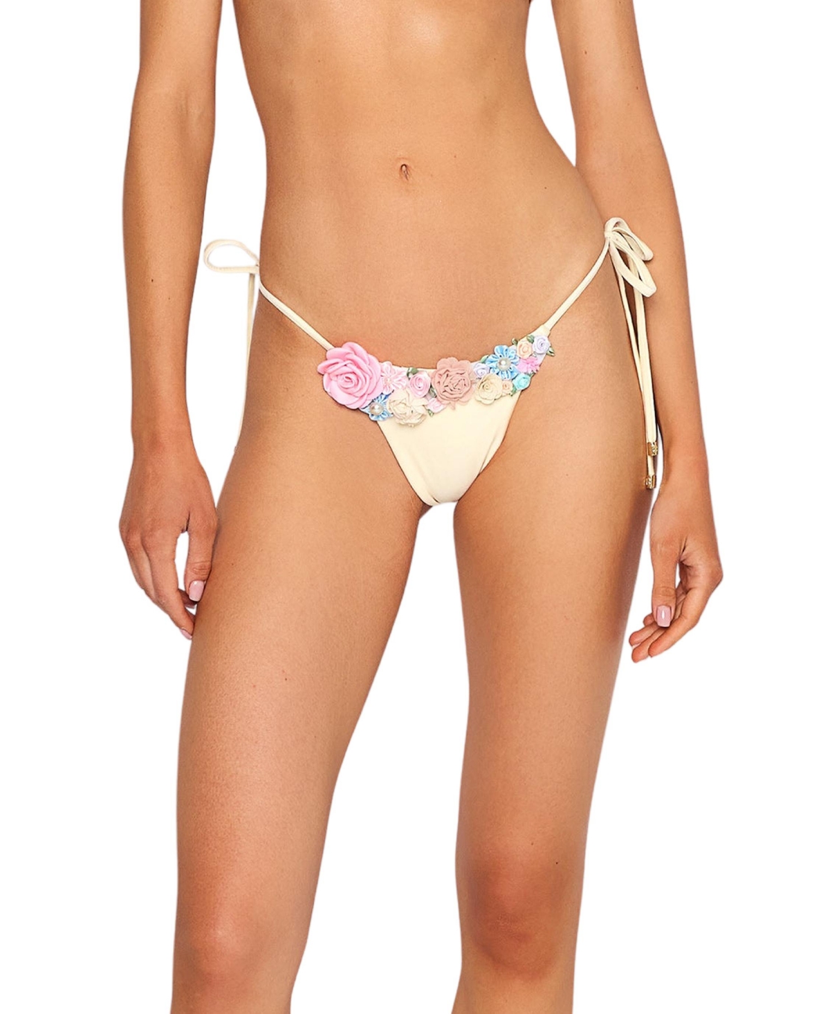 Click here for Beach Bunny Swimwear Womens Secret Garden Tie Side... prices