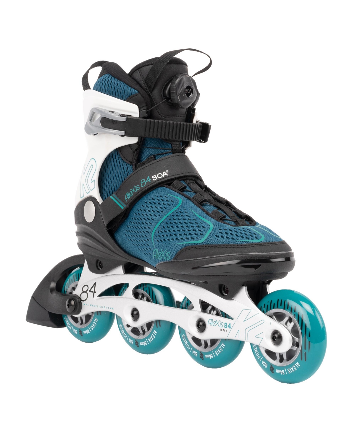 Click here for K2 Alexis 84 Boa Teal Womens Inline Skates - Teal/... prices