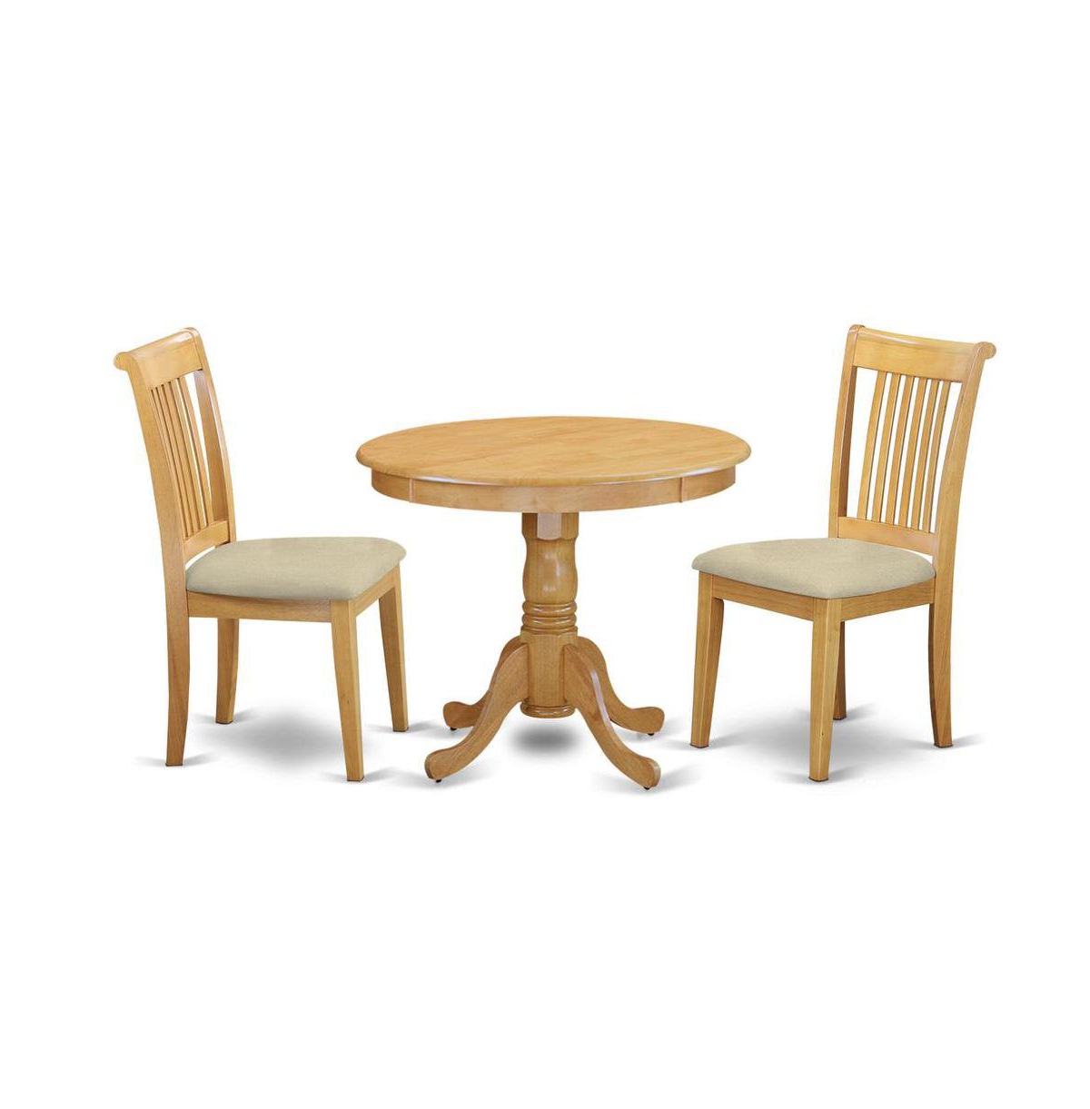 Click here for East West Furniture Dining Room Set Oak - Oak prices