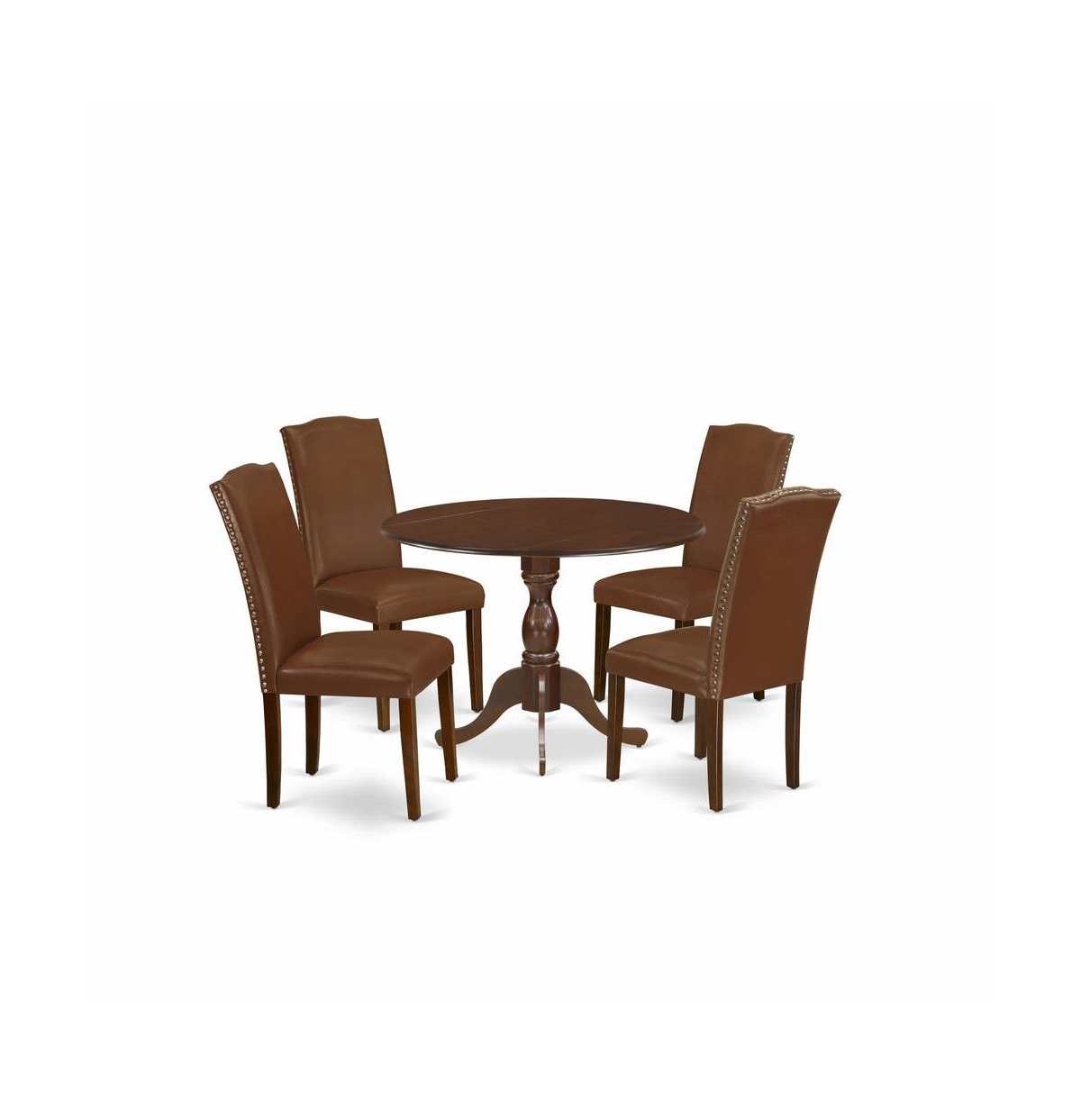 Click here for East West Furniture 5 Piece Kitchen Table Set Cons... prices