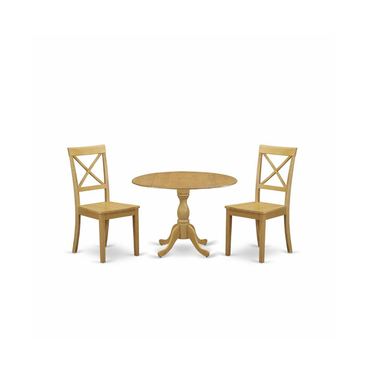Click here for East West Furniture 3 Piece Dining Room Table Set... prices