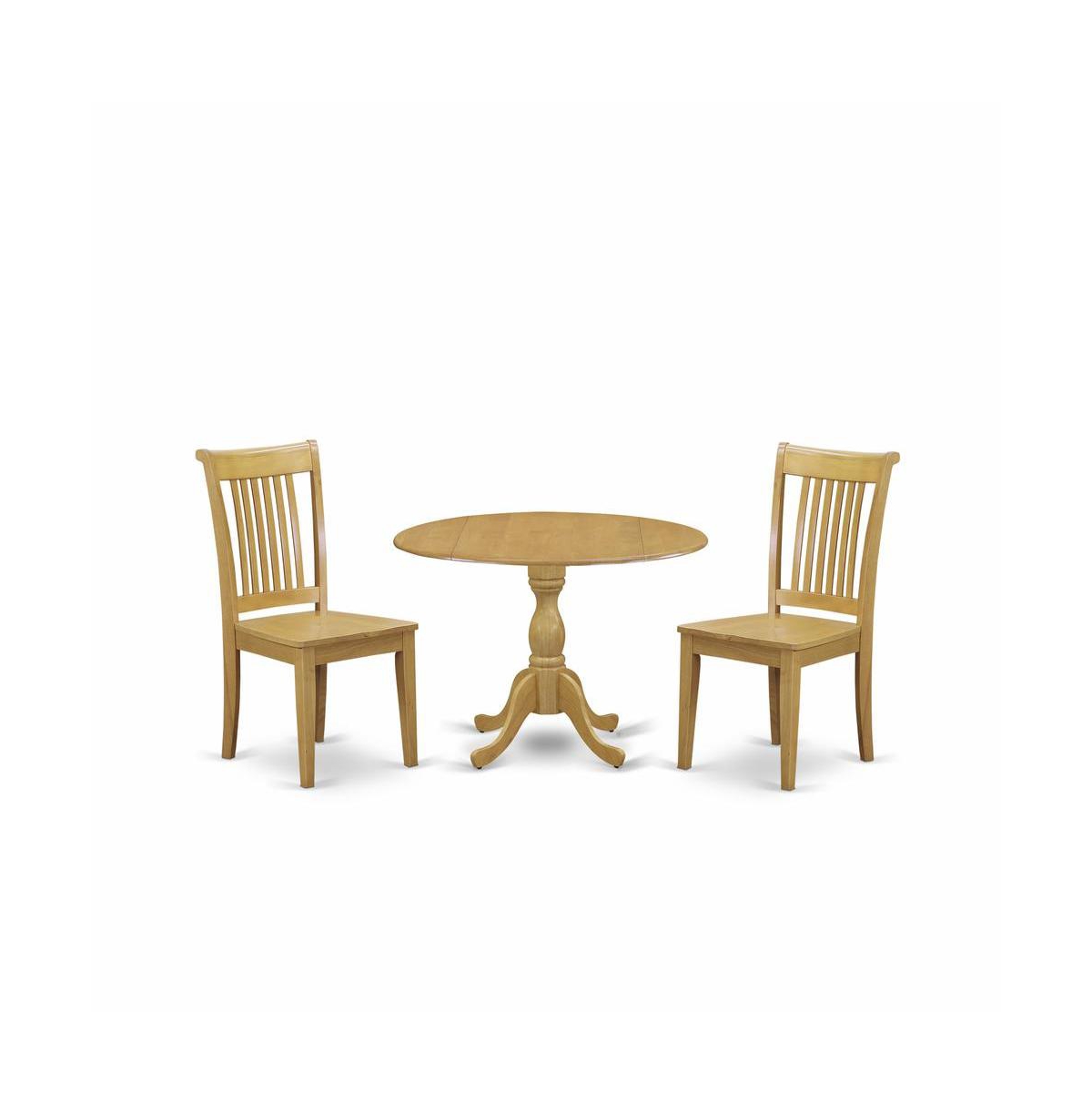 Click here for East West Furniture 3 Piece Modern Dining Room Tab... prices