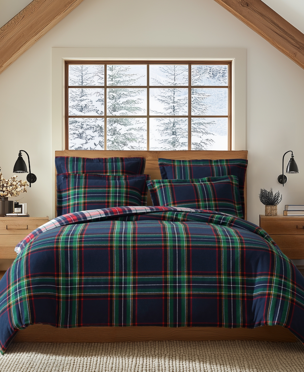 Click here for Levtex Spencer Plaid Flannel 3-Pc. Comforter Set... prices