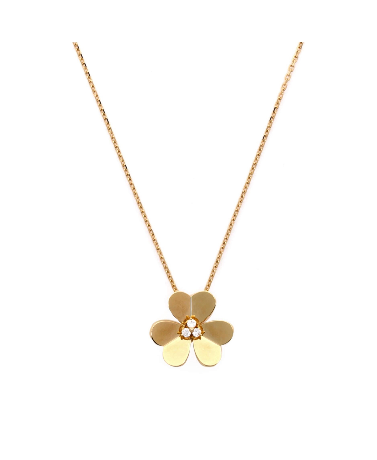 Click here for Pre-Owned Van Cleef & Arpels Frivole Pendant Neckl... prices