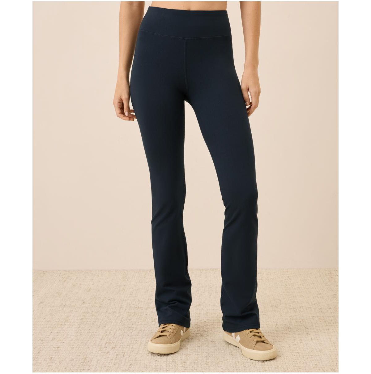 Click here for Pact On the Go-To Bootcut Legging - Midnight blue prices